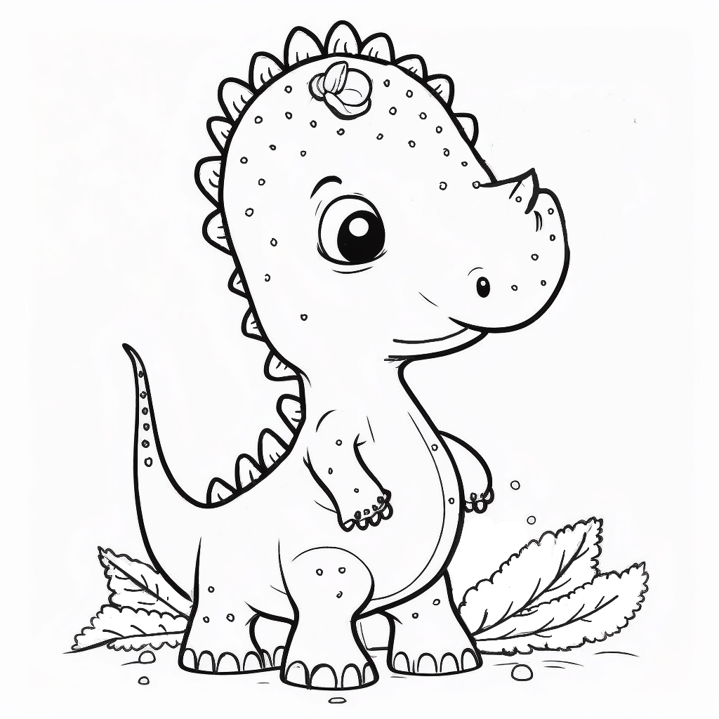 Roaring Fun: 5 Dinosaur Coloring Pages for Kids! - mommyandmecreatives