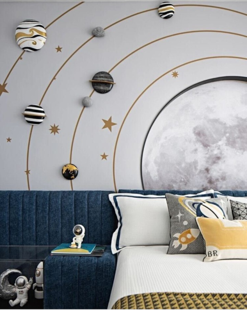 10+ Awesome Space-Themed Room Decor Ideas for Kids - mommyandmecreatives