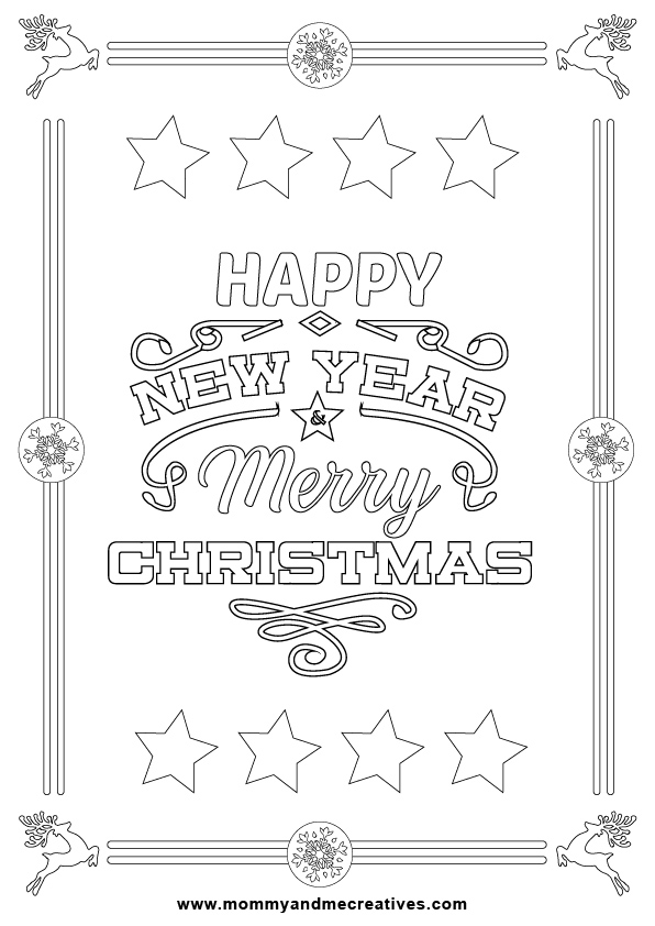 Kid-Friendly Christmas Fun: Coloring Pages for Heartwarming Wish Cards ...