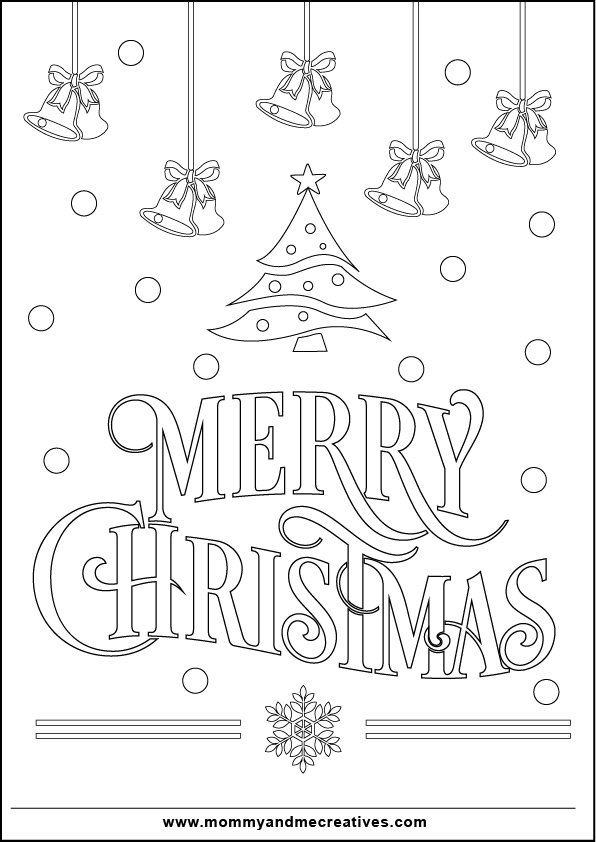Kid-Friendly Christmas Fun: Coloring Pages for Heartwarming Wish Cards ...