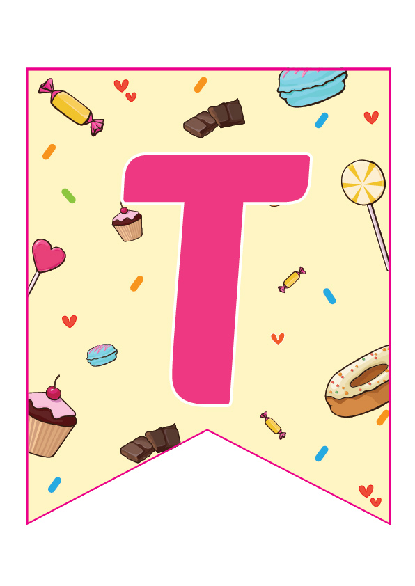 Too Sweet Birthday Banner Free Printables - mommyandmecreatives