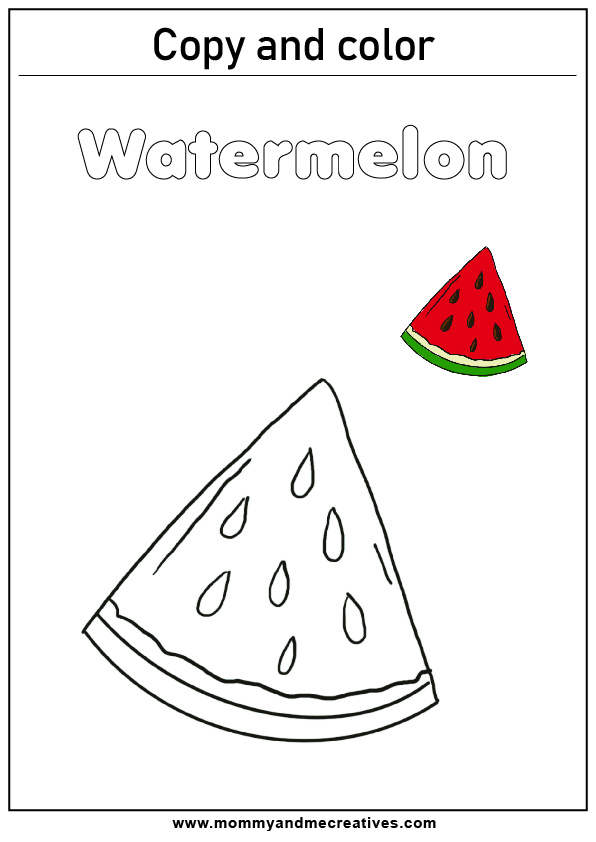 Fun and Educational: 10 Fruits Coloring Pages for Kids ...